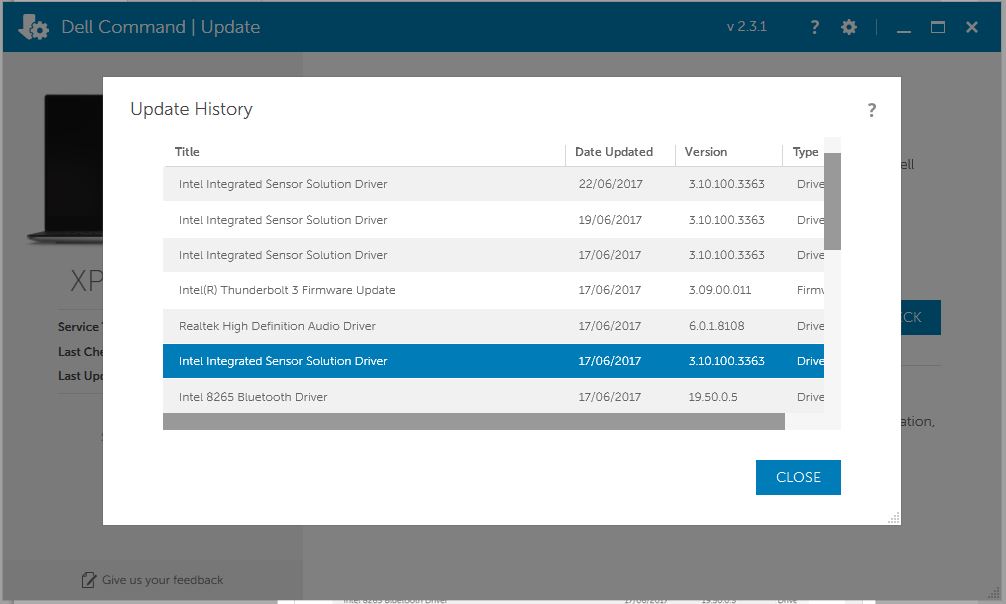 ‎Dell Command Update repeatedly trying to install driver (XPS13 9635 ...