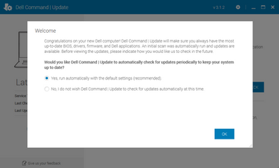 ‎Dell Command Update v3.1.2 software - configuration not applied/active ...