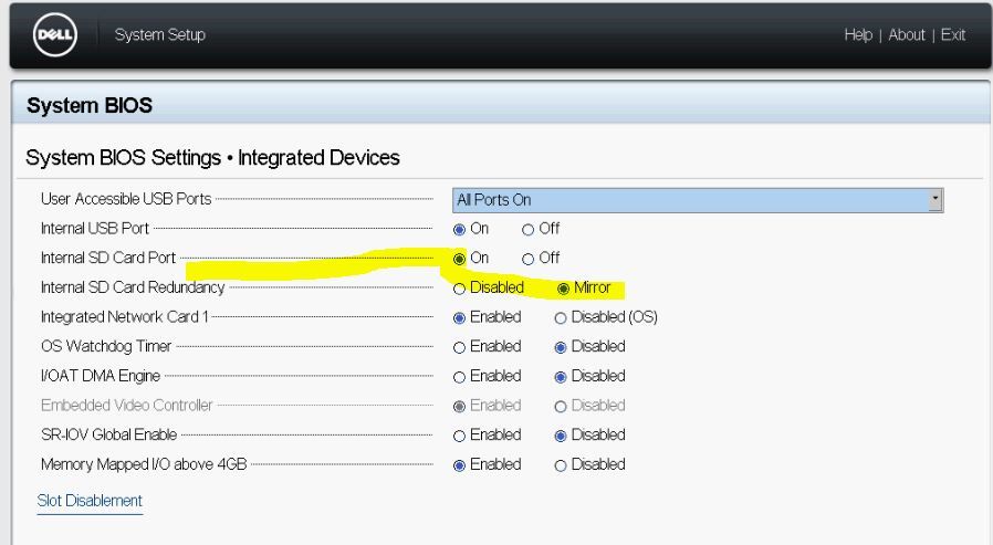 ‎Internal dual SD card issue for R820 power edge servers | DELL ...