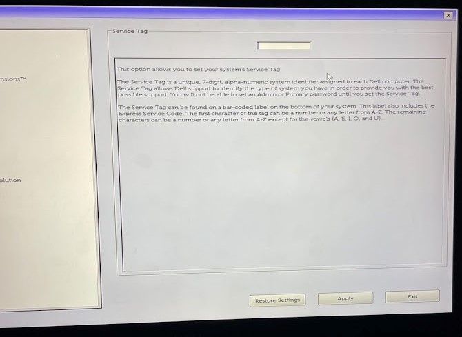 ‎XPS 15 9570 Constantly Forgets Service Tag on System Startup Since ...