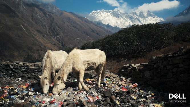 Solving the waste problem in the Mount Everest region | Dell ...